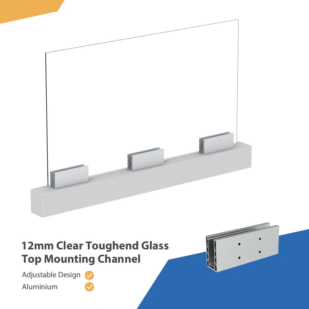 Top Mounting Channel Glass Balustrade System