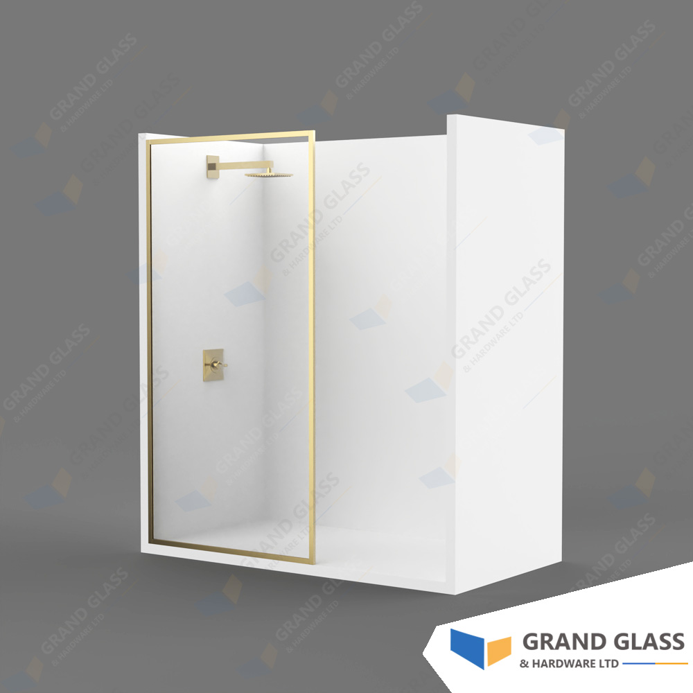 Walk-in Shower Unit - Clear Glass