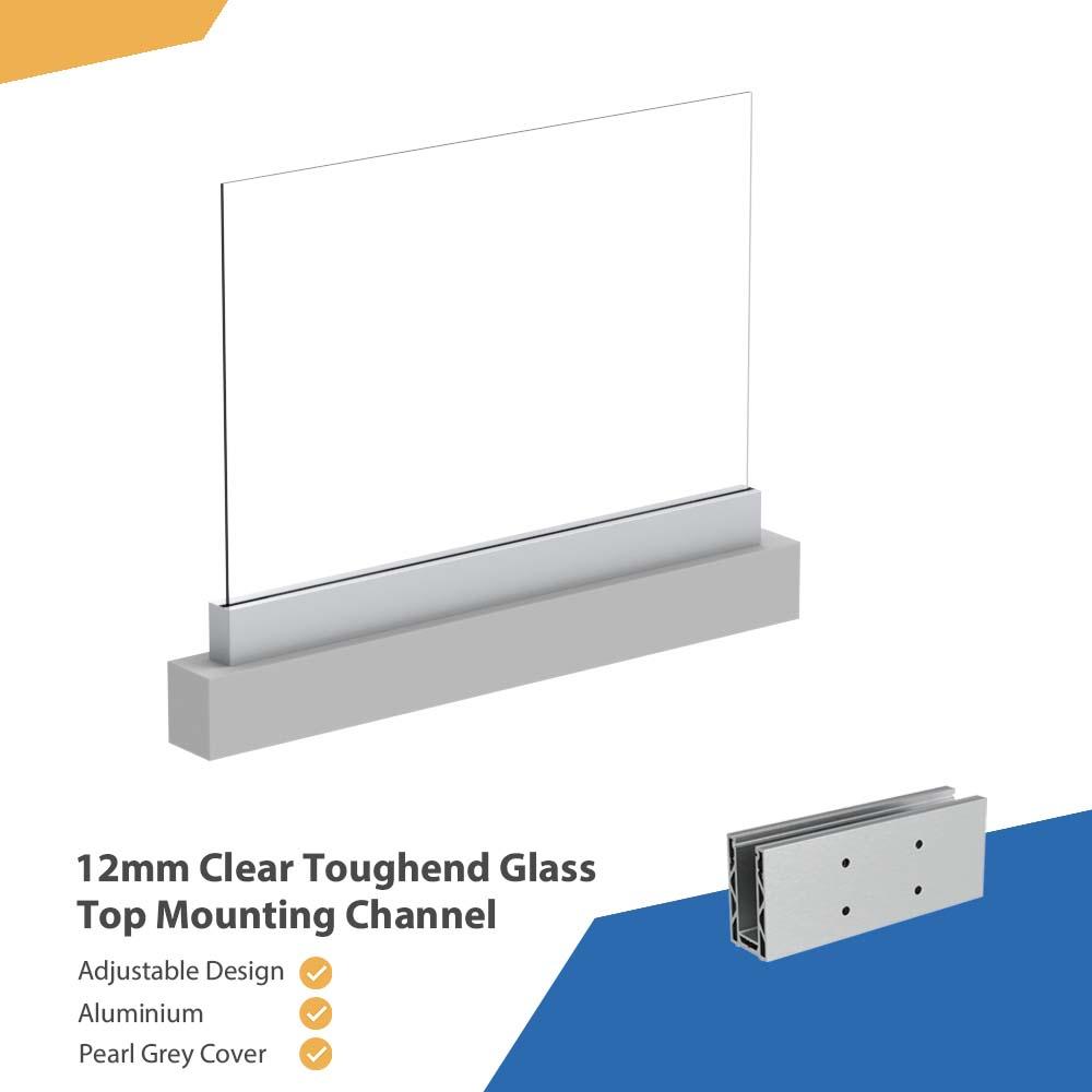 Top Mounting Channel Glass Balustrade System